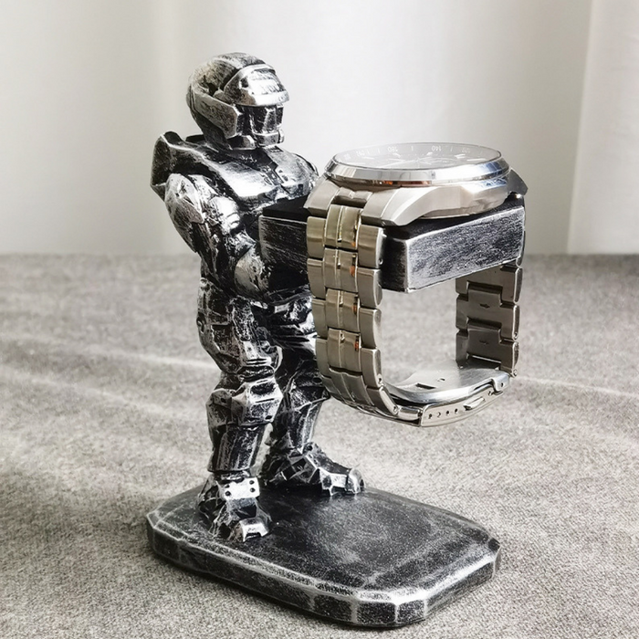 Sergeant-Shaped Smartwatch Stand