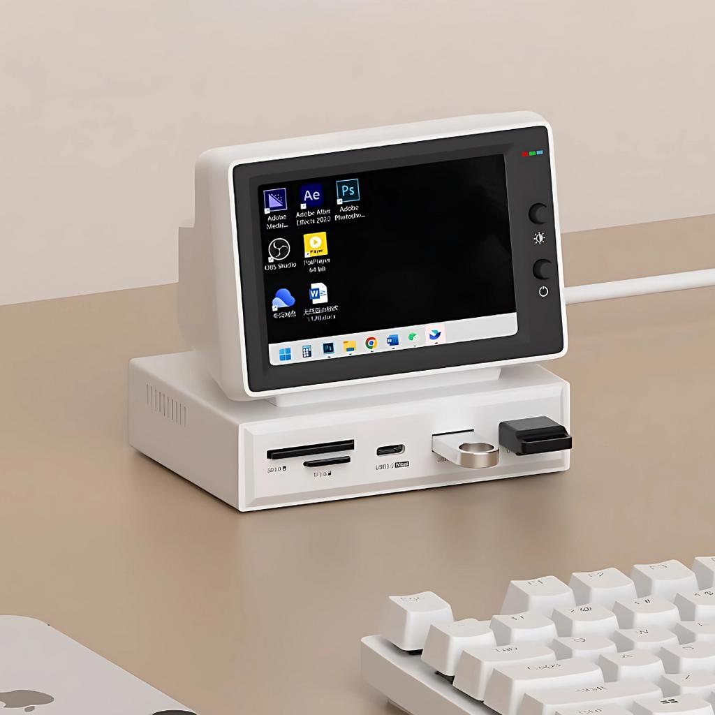 Mini computer secondary screen expansion dock