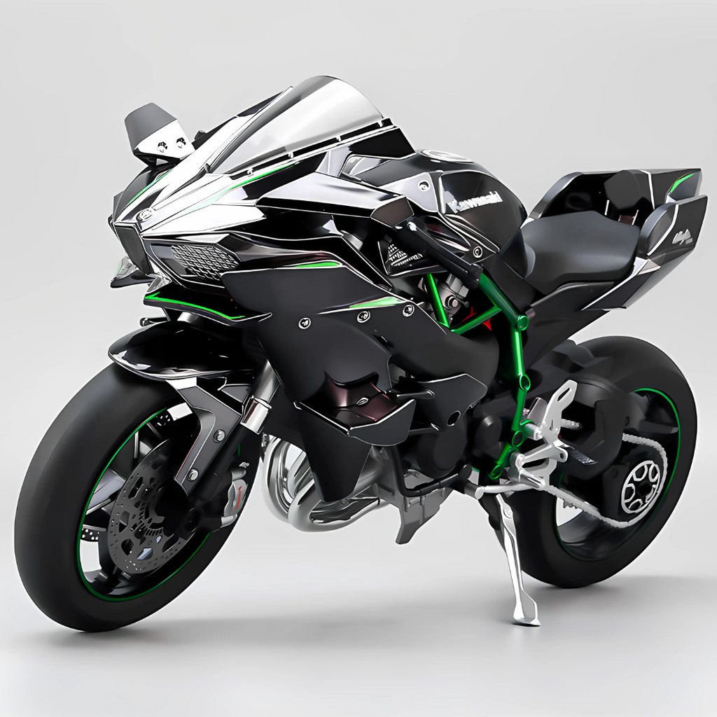 Kawasaki H2R 1:6 Collector's motorcycle Interactive Model