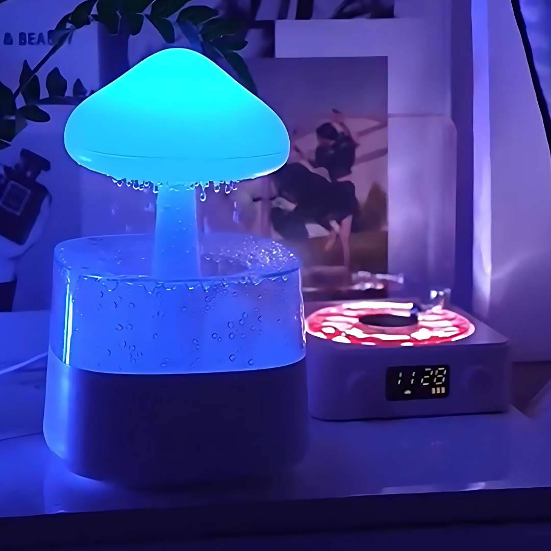 Serene Misty Rain Mushroom Humidifier