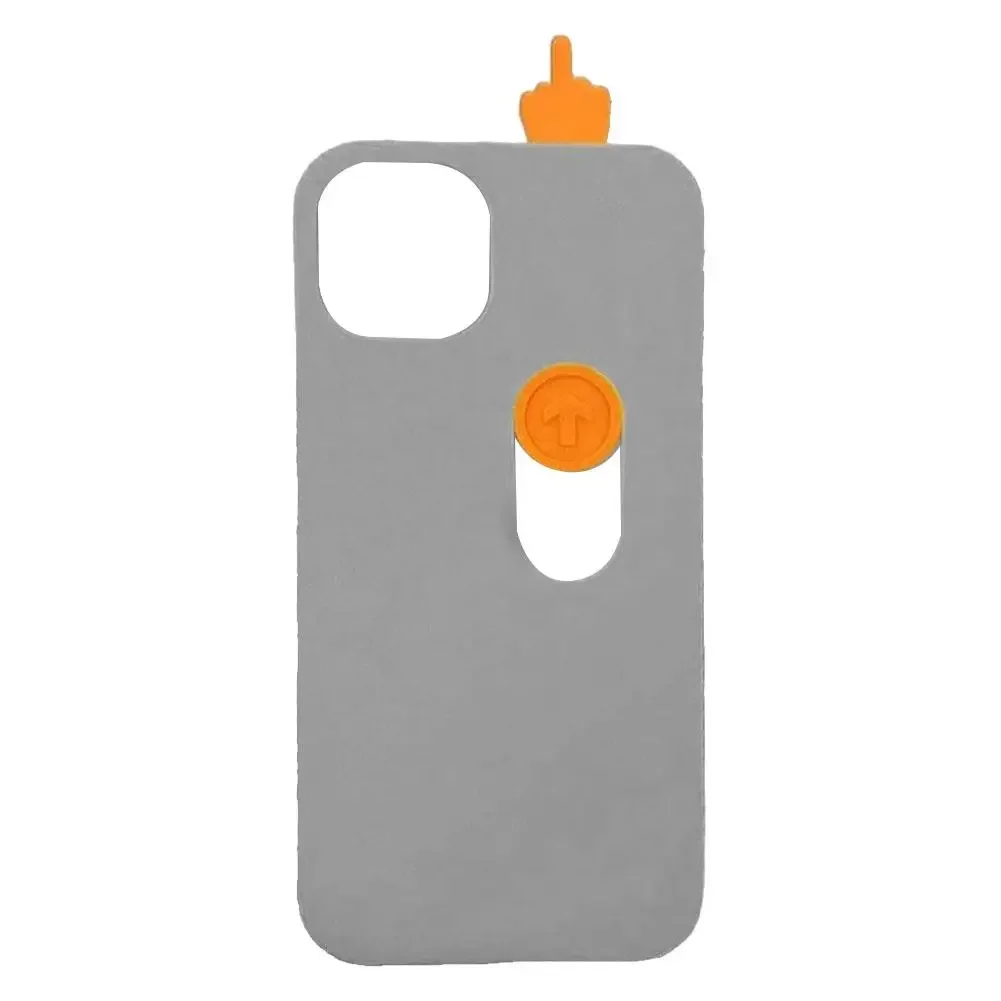 Creative 3D Print Middle finger iPhone case