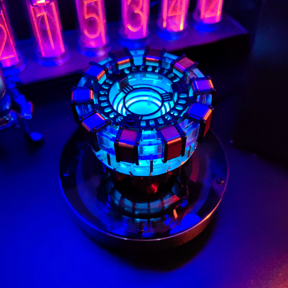 Iron Arc Reactor Heart LED Lamp | Magnetic Levitation